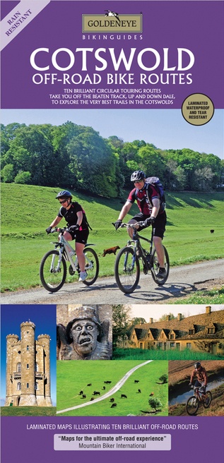 Fietskaart Cotswold MTB map | Goldeneye | 9781859652589 ...