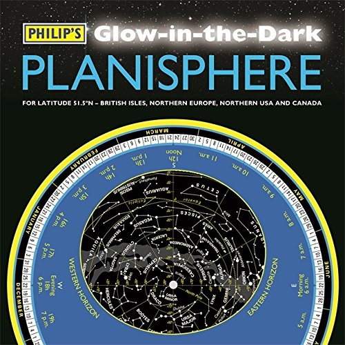 Sterrenkaart - Planisfeer Glow-In-the-Dark Planisphere - Planisfeer ...