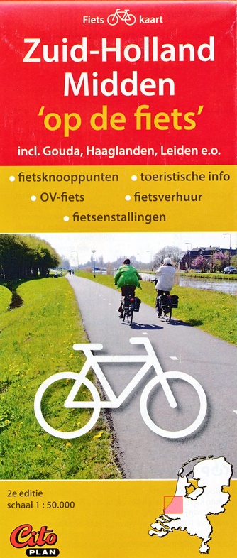 Fietskaart Citoplan Zuid Holland midden op de fiets | Buijten ...