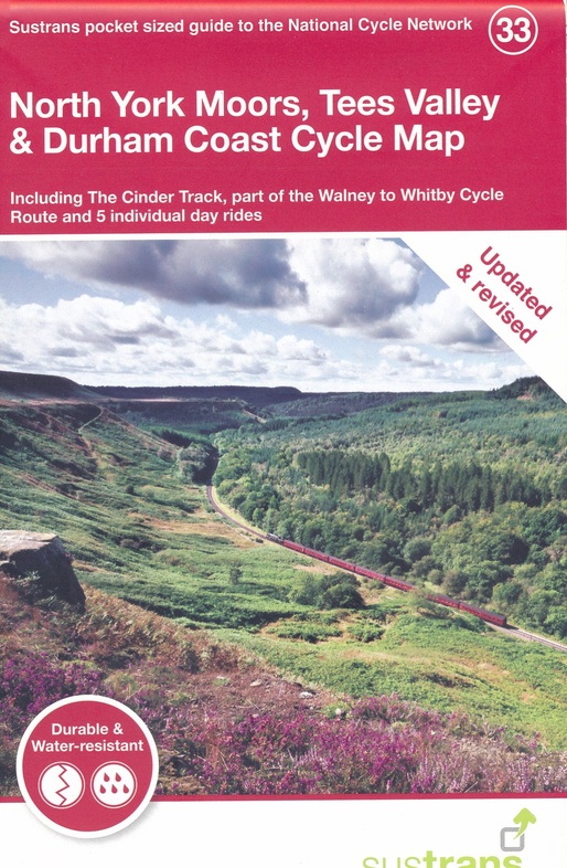 Fietskaart 33 Cycle Map North York Moors, Tees Valley & Durham Coast ...