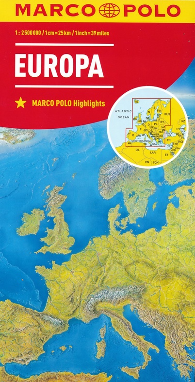 Marco Polo World Map