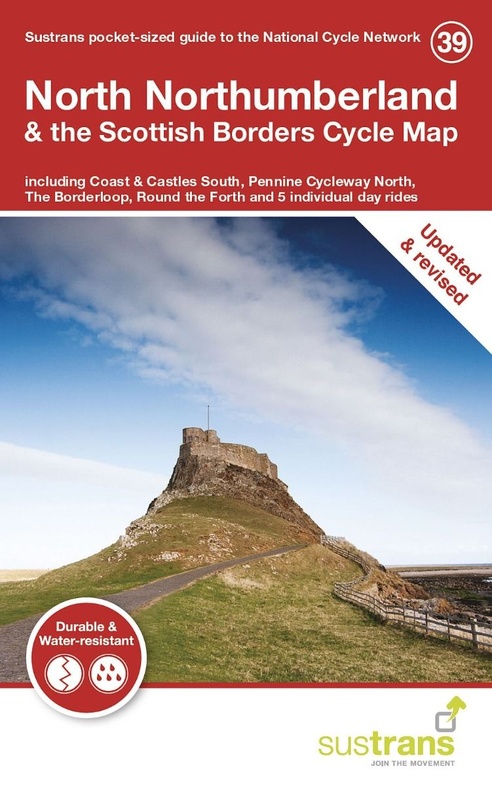 Fietskaart 39 Cycle Map North Northumberland & The Scottish Borders ...