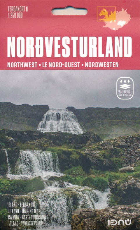 Wegenkaart - landkaart 1 IJsland Noord-West | Ferdakort | 9789979675471 ...