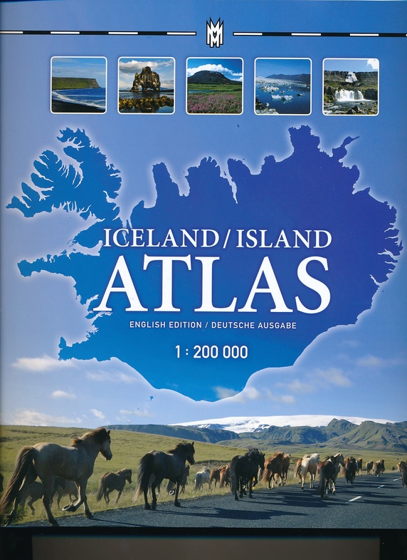 Wegenatlas - Atlas Iceland/Island Atlas | Mal og Menning ...