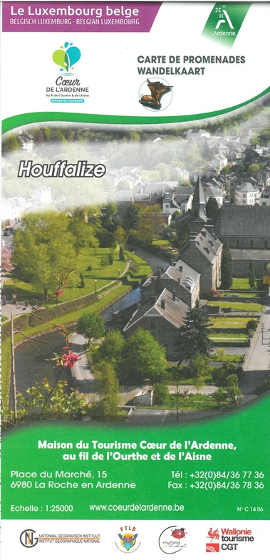 Wandelkaart - Topografische kaart Houffalize | NGI | 9789462352612 ...