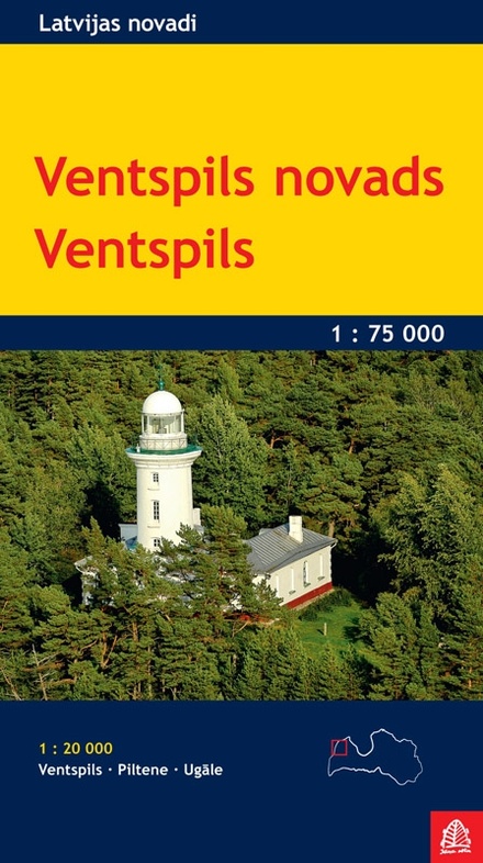 Wegenkaart - landkaart Ventspils & omgeving | Jana Seta | 9789984076683 ...