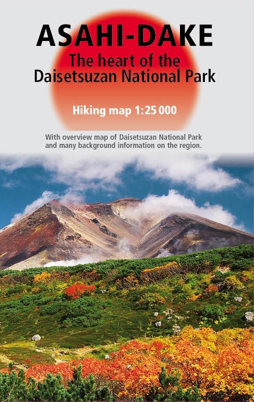 Wandelkaart Asahi - Dake, the heart of Daisetsuzan National Park ...
