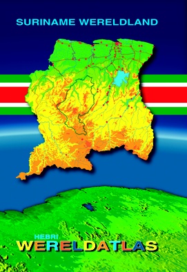 Atlas Suriname wereldland | Hebri | 9789074699037 | Reisboekwinkel De ...