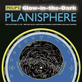 Sterrenkaart - Planisfeer Glow-In-the-Dark Planisphere - Planisfeer ...