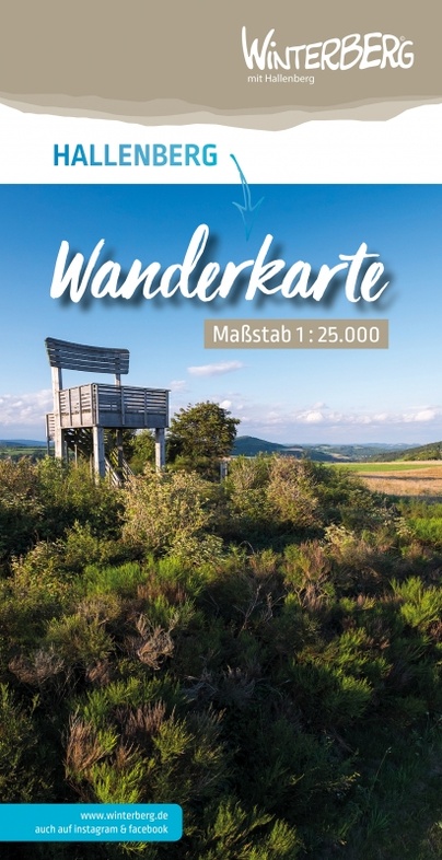 Wandelkaart Hallenberg & Winterberg | Grunes Herz | 9783866369313 ...