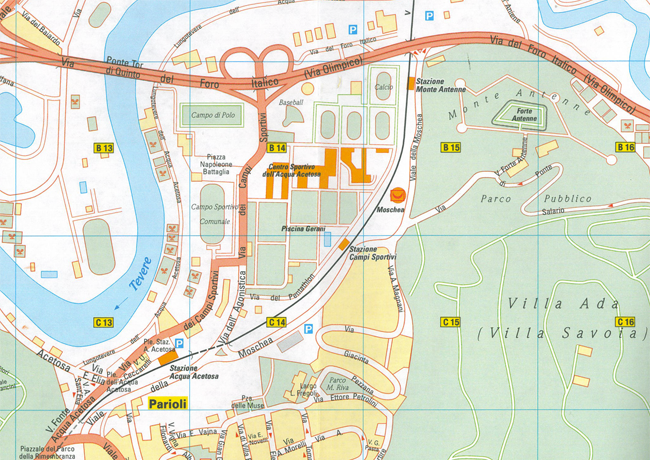 Stadsplattegrond 38 Rome – Roma | Michelin | 9782067117105 ...