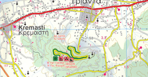 Wegenkaart - landkaart Rhodos | Freytag & Berndt | 9783707910582 ...