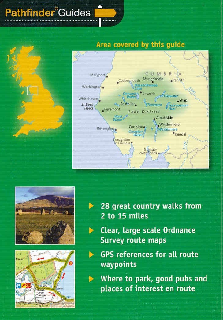 Wandelgids 22 Pathfinder Guides More Lake District | Ordnance Survey ...