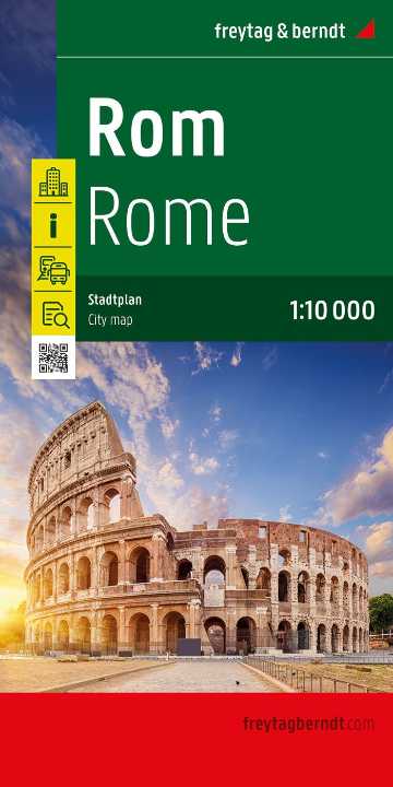 Stadsplattegrond Rome | Freytag & Berndt 9783707907186 kopen