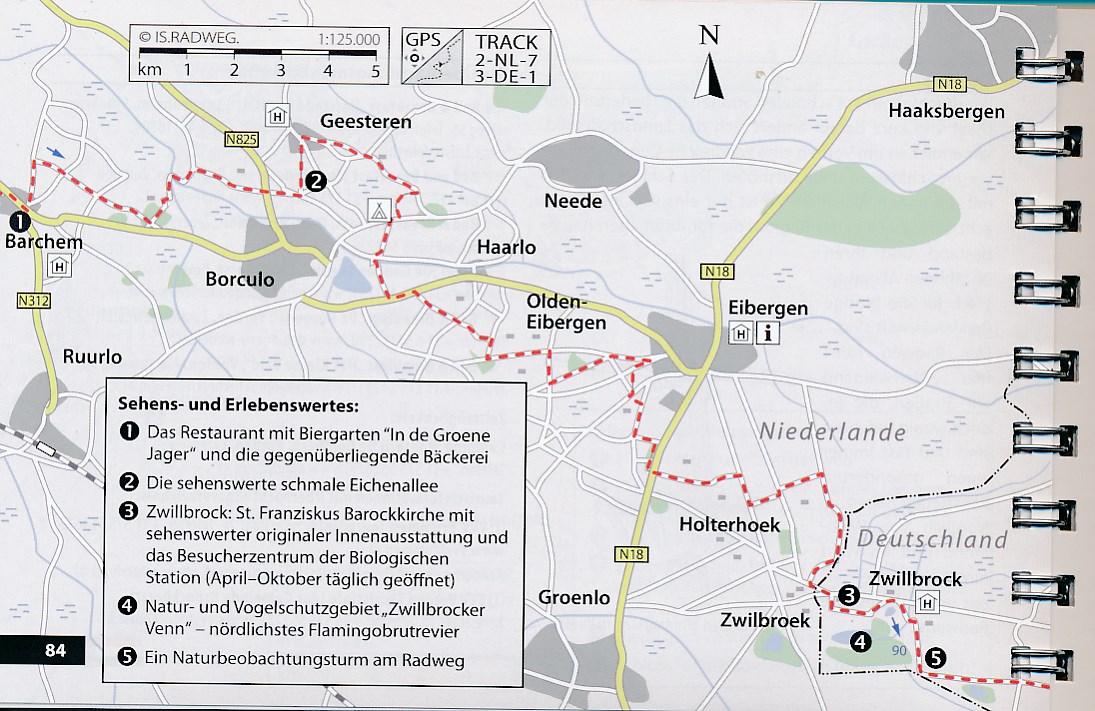Fietsgids Europaradweg R1 deel 3: Frankrijk - Münster | IS Radweg ...