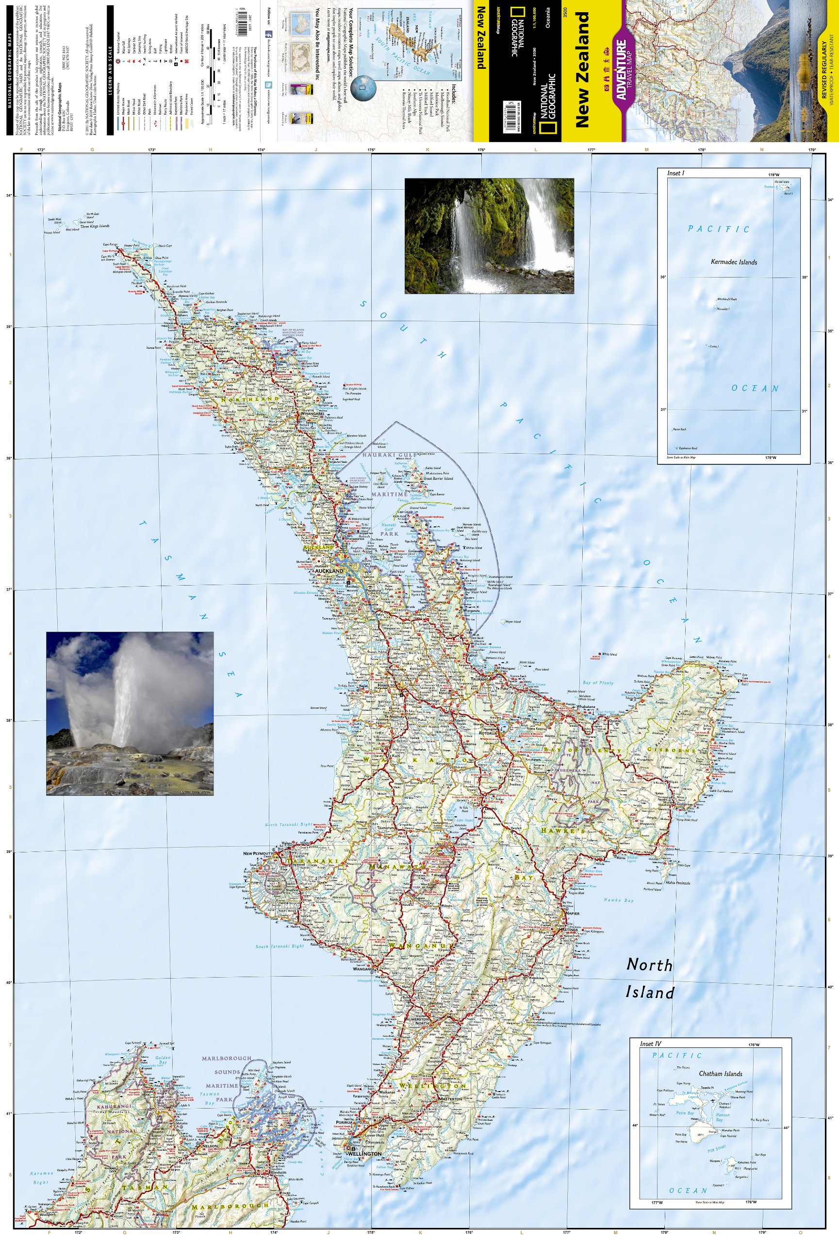 Natuurgids Adventure Set New Zealand - Nieuw Zeeland | National ...