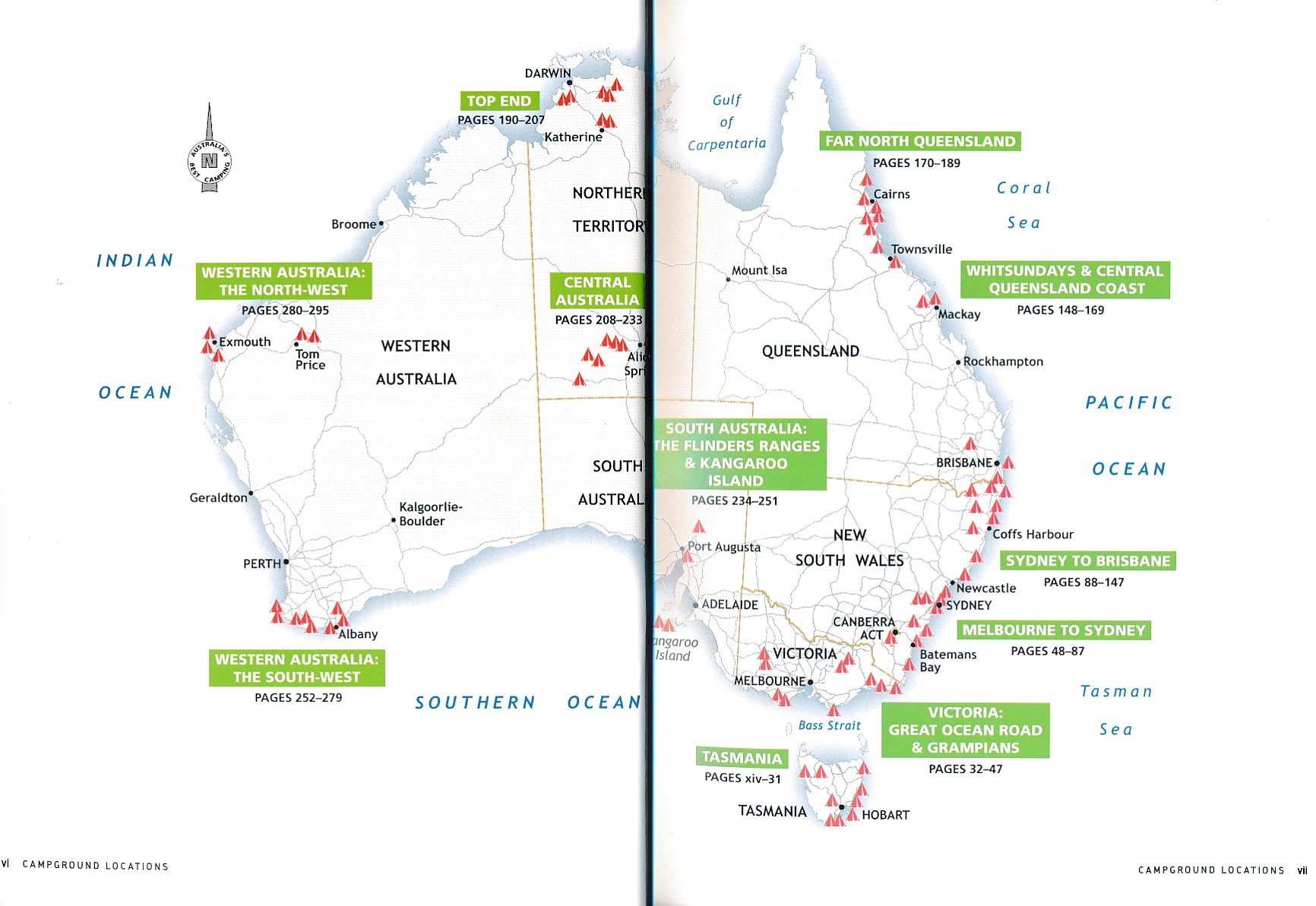 Campinggids Austalia's Best Camping | Explore Australia | 9781741174472 ...