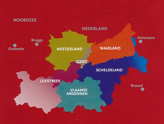 Fietskaart Fietsnetwerk Waasland | Tourisme Vlaanderen | 9789491414718 ...