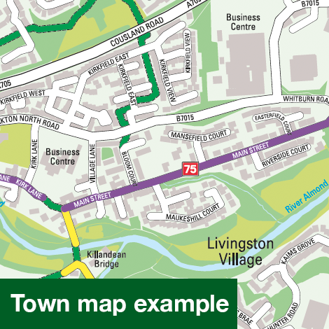 Fietskaart 38 Cycle Map Lanarkshire & The Scottish Borders | Sustrans ...