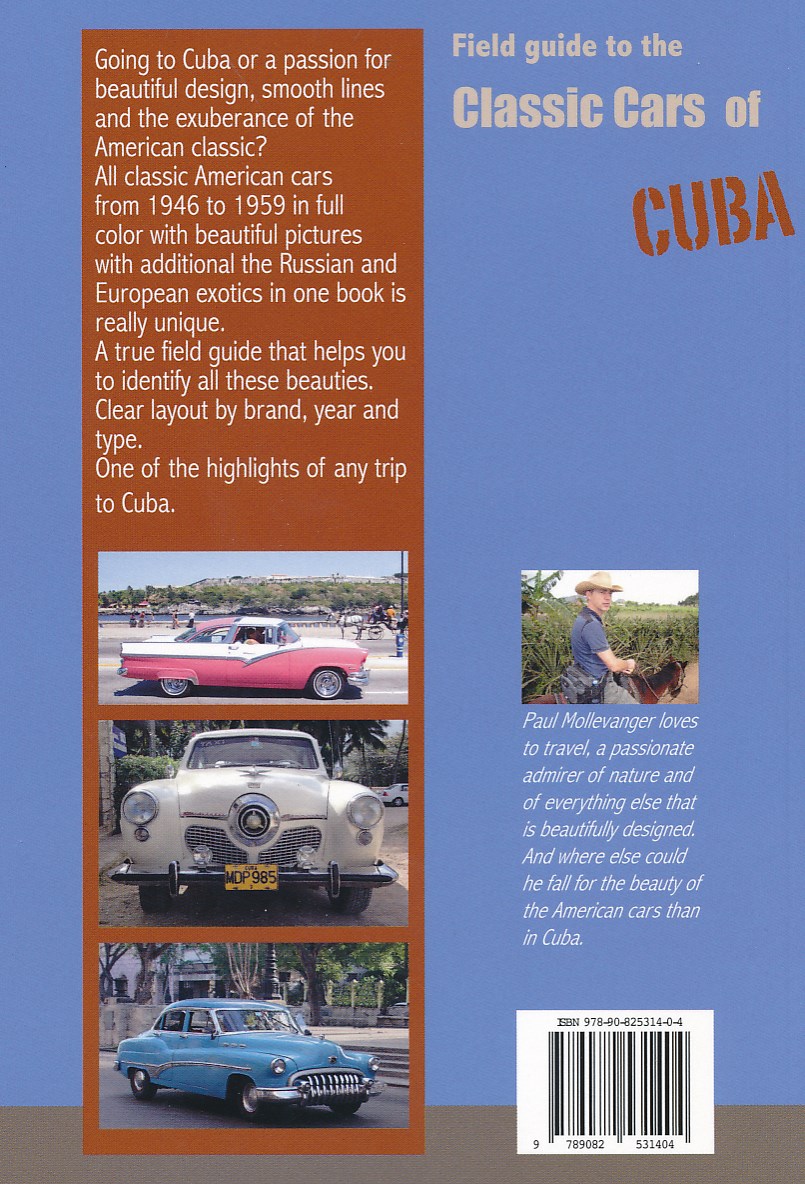 Reisgids Field Guide to the Classic Cars of Cuba | P&P Creaties ...