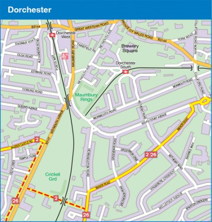 Fietskaart Cycle Map South Coast West | Sustrans | 9781910845325 ...