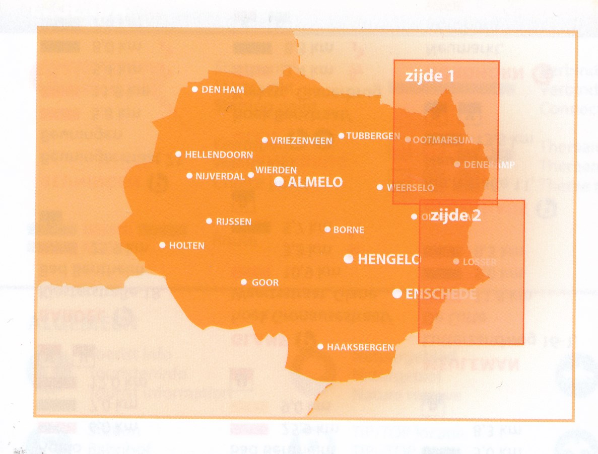 Wandelkaart Oost Twente | Wandelnetwerk Twente | 0429119454236 ...