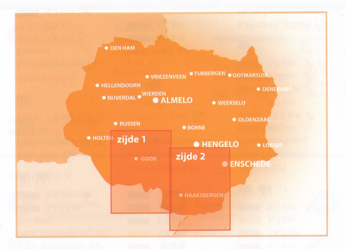 Wandelkaart Zuid Twente | Wandelnetwerk Twente | 0429966324065 ...