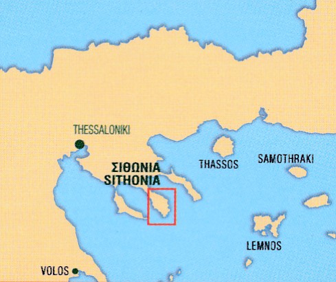 Wandelkaart 24 Sithonia - Chalkidiki | Road Editions | 9789604489756 ...