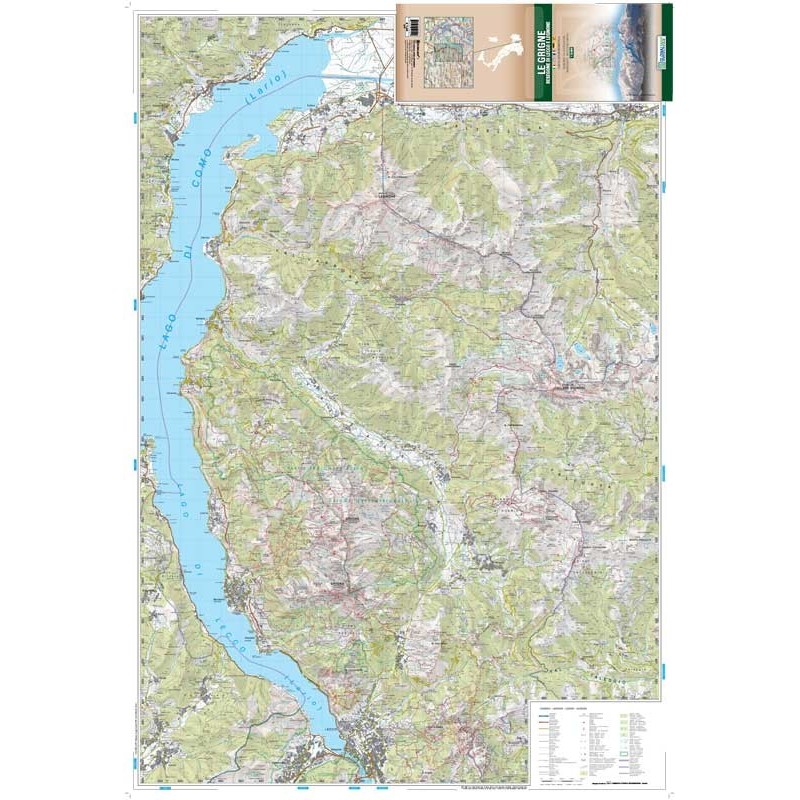 Wandelkaart Le Grigne | Global Map | 9788879143707 | Reisboekwinkel De ...