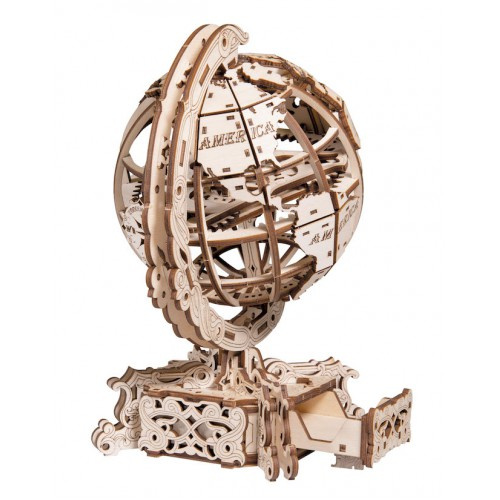 3D Puzzel - Wereldbol - Globe 3D Wereldbol | Wooden City ...