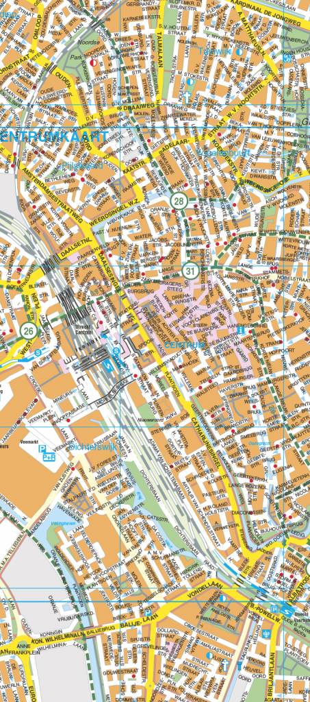 Stadsplattegrond 04 Utrecht | Falk | 9789028730472 | Reisboekwinkel De ...