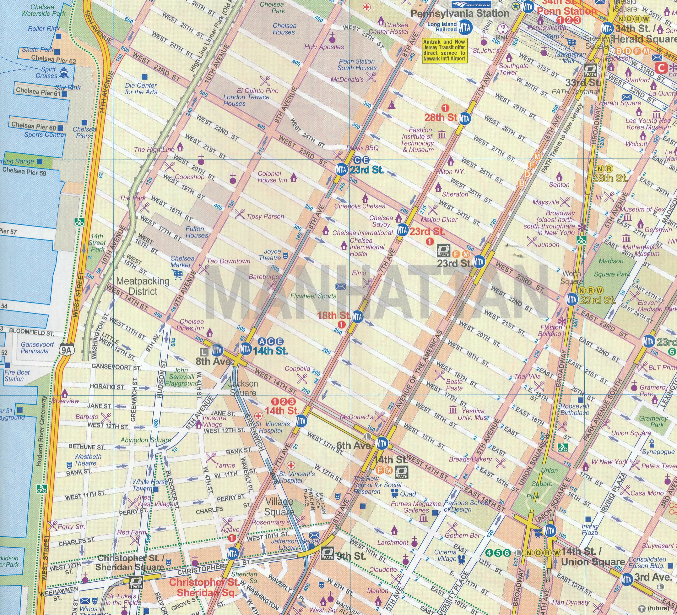 Stadsplattegrond Manhattan & New York State | ITMB | 9781771294652 ...